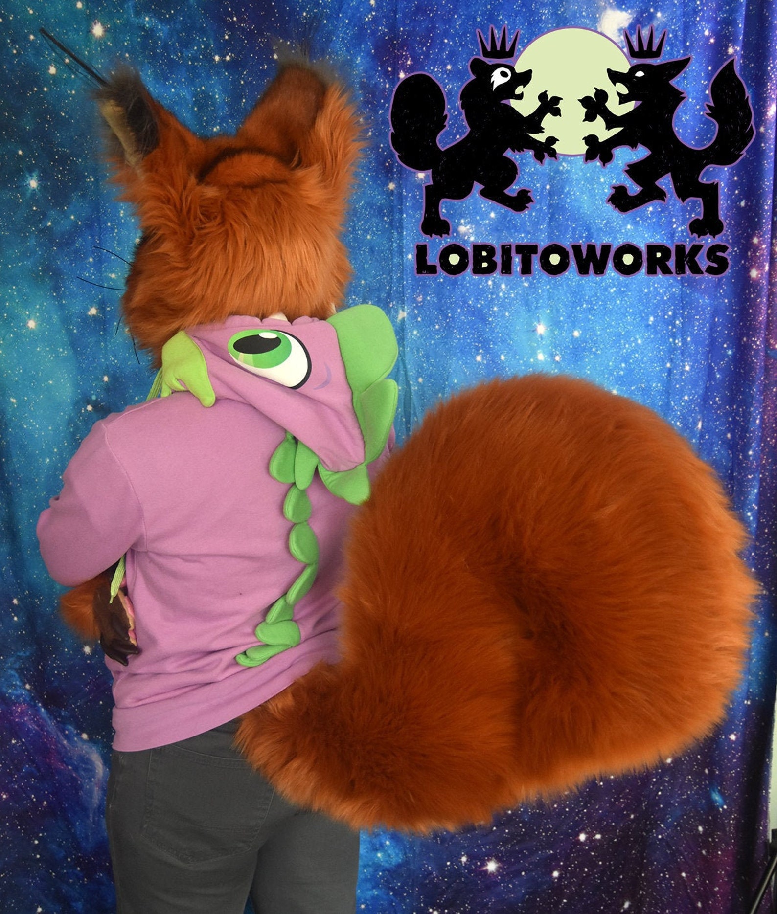 Custom Squirrel/Skunk Fursuit Furry Tail | Etsy