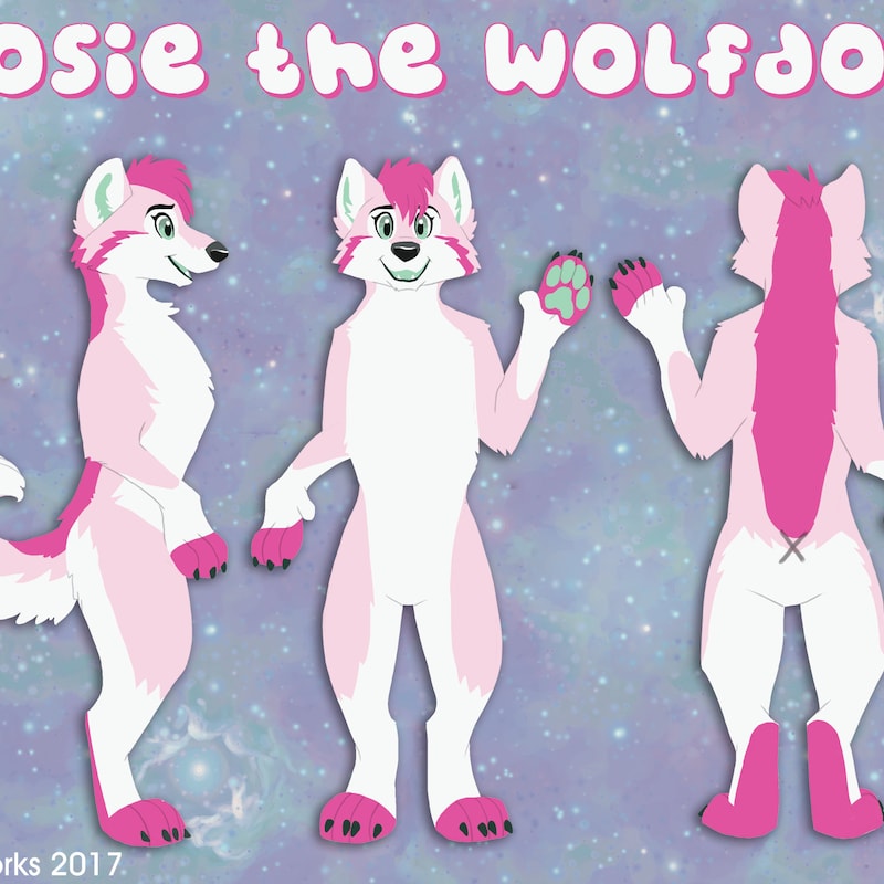 Furry Ref Sheet - Etsy