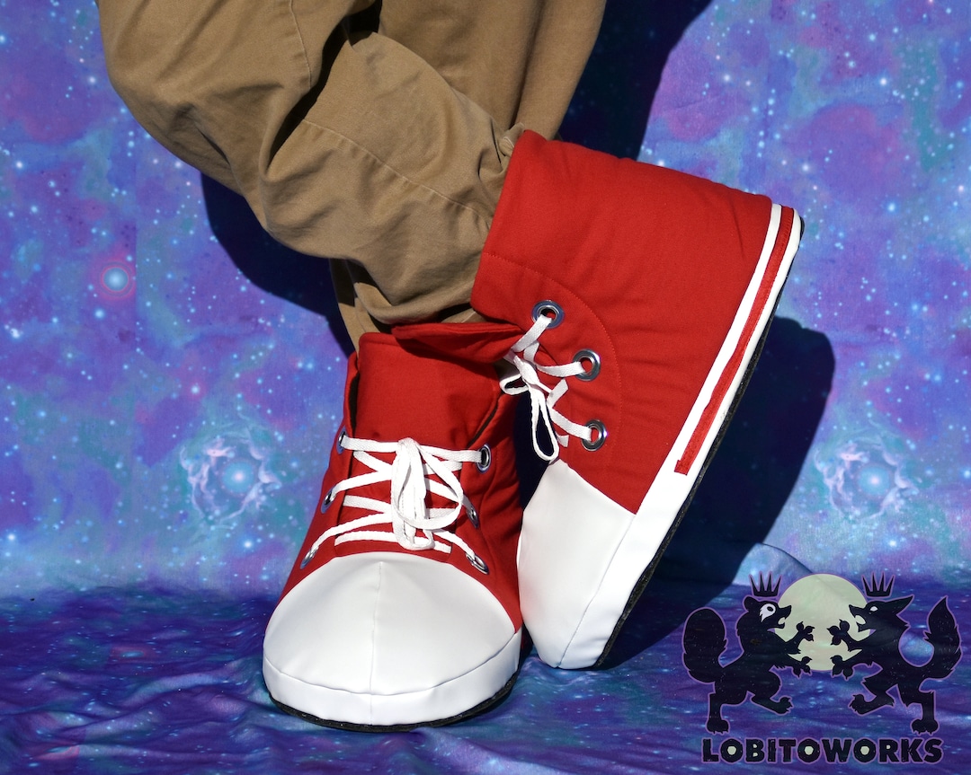 Custom Fursuit Sneakers - Oversized Cartoon Shoes - Etsy