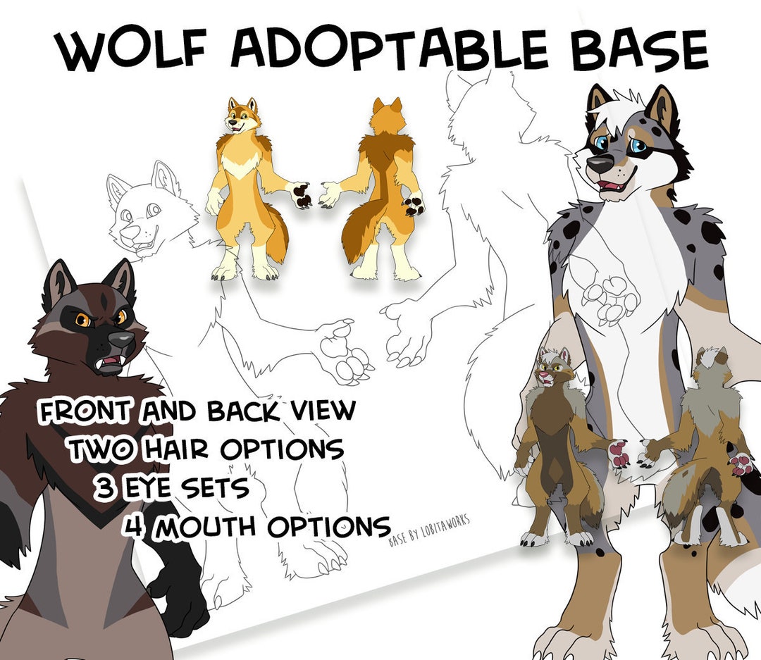 Blank Wolf Character Sheet