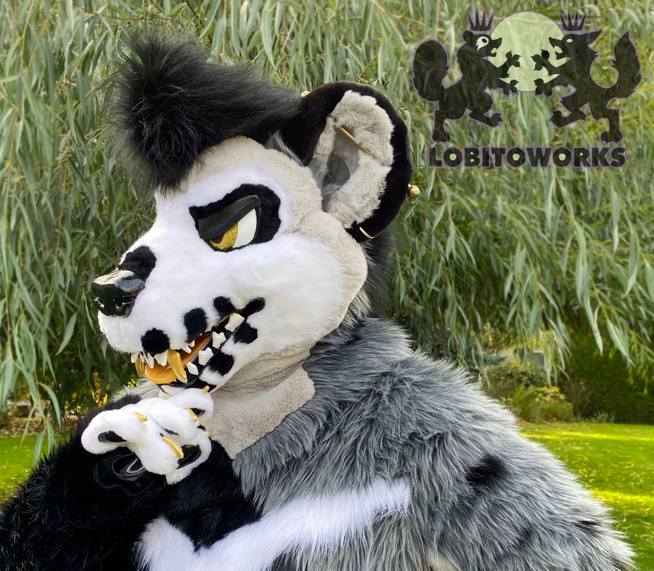 Spooky Skull Hyena Full Fursuit Brand New Ready to Ship - Etsy