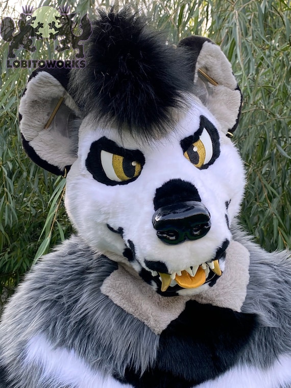 Spooky Skull Hyena Full Fursuit Brand New Ready to Ship - Etsy