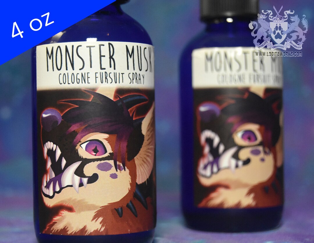 Monster Musk - 4 Oz Fursuit Spray, Cologne Scent - Etsy