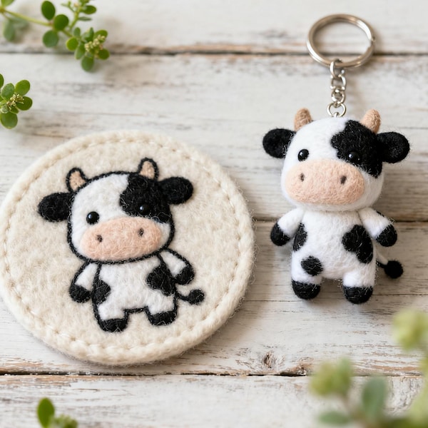 Felt Keychain - Etsy