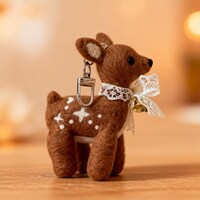 Fox Plush Keychain - Etsy