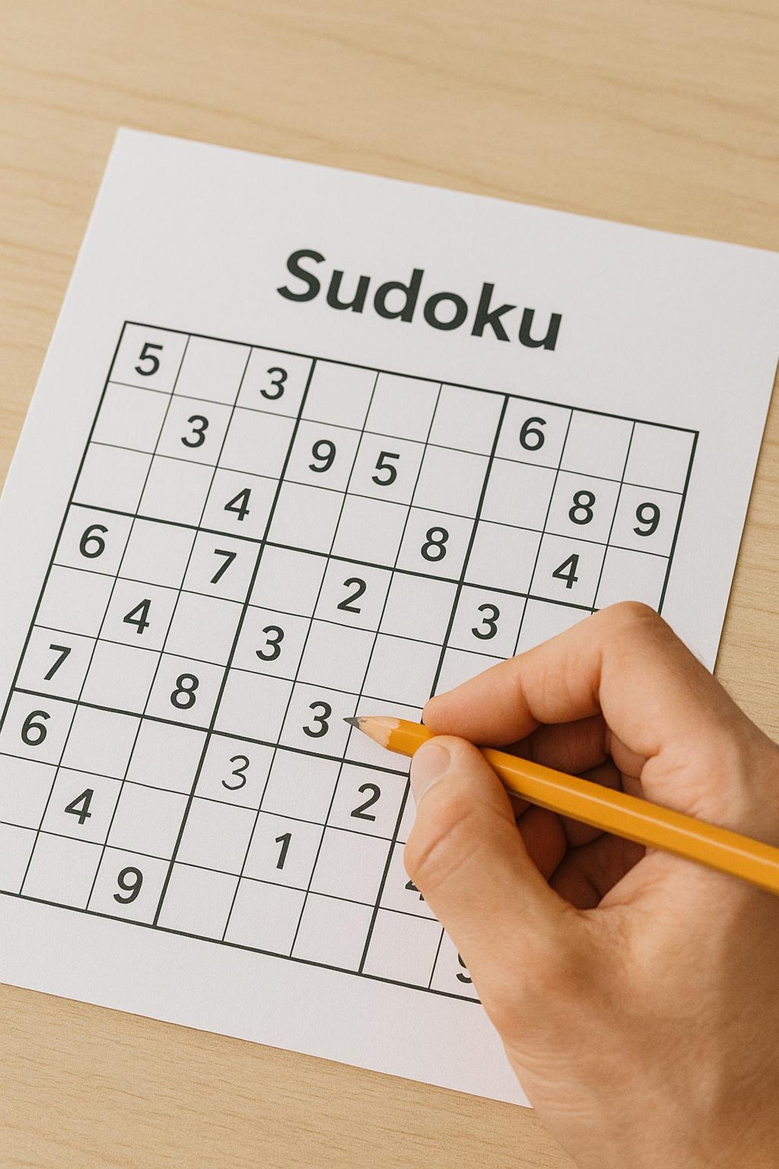 20 Sudoku Puzzles Printable PDF | Medium & Hard Levels | Brain Games ...