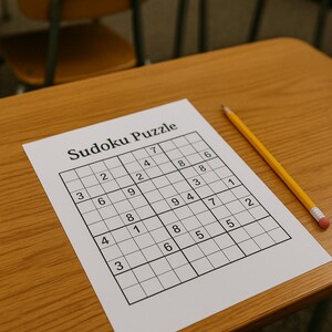 20 Sudoku Puzzles Printable PDF | Medium & Hard Levels | Brain Games ...