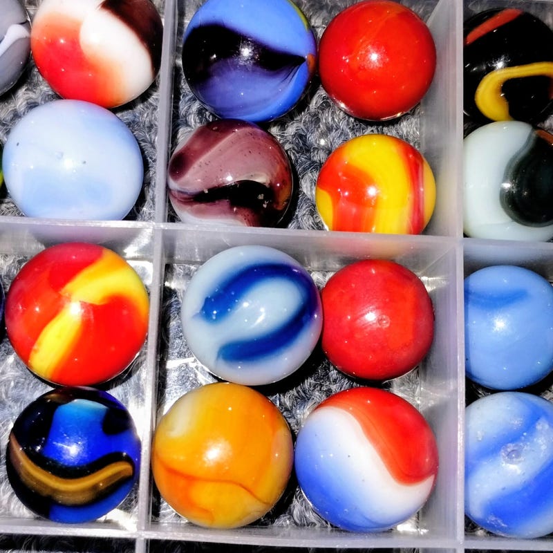 Antique Marbles - Etsy