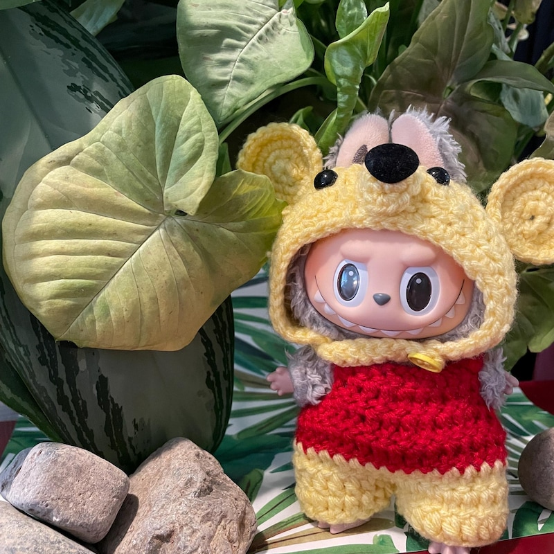 Labubu Winnie the Pooh - Etsy