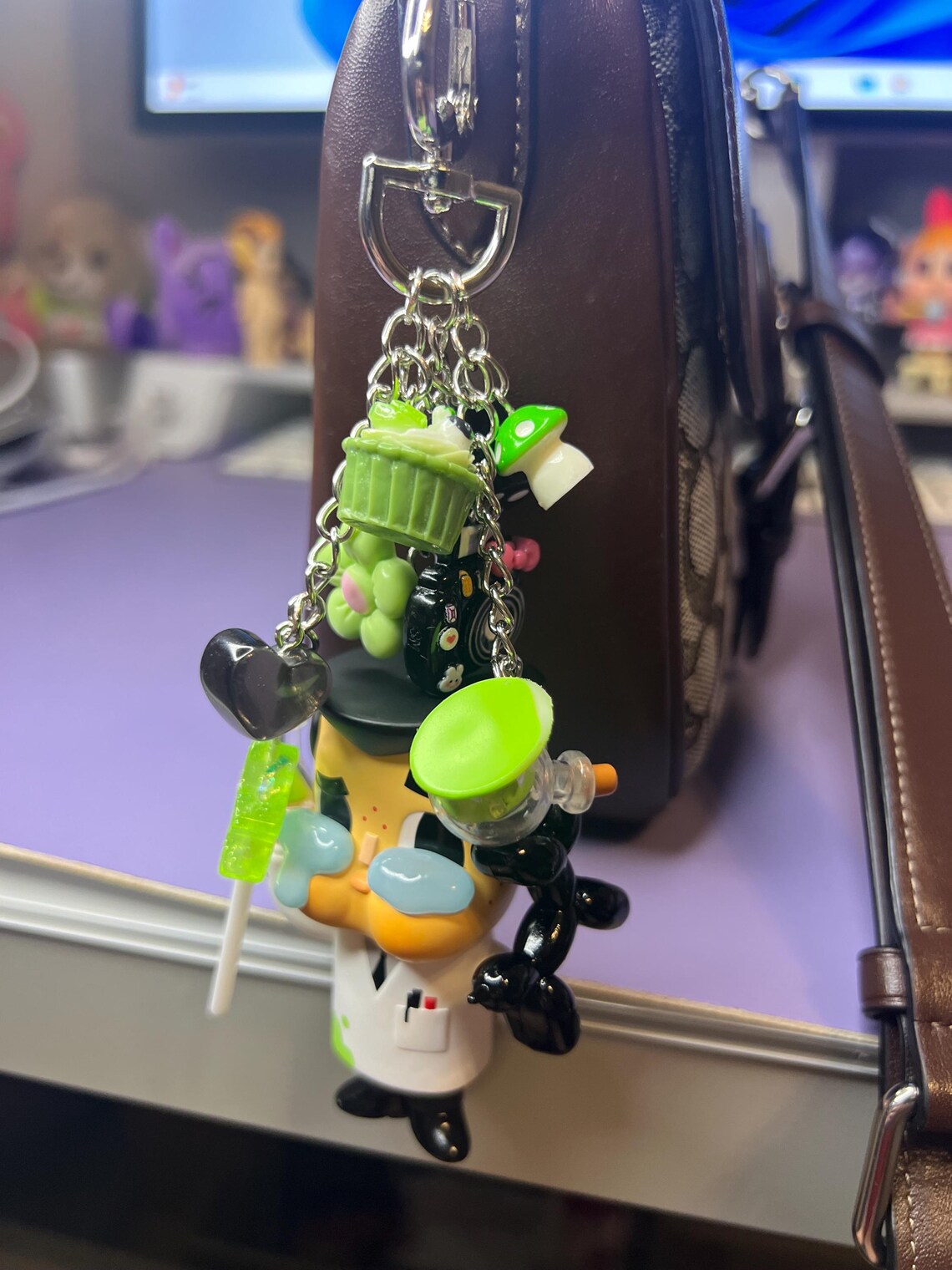 The Powerpuff Girls Professor Utonium Popmart Keychain - Etsy