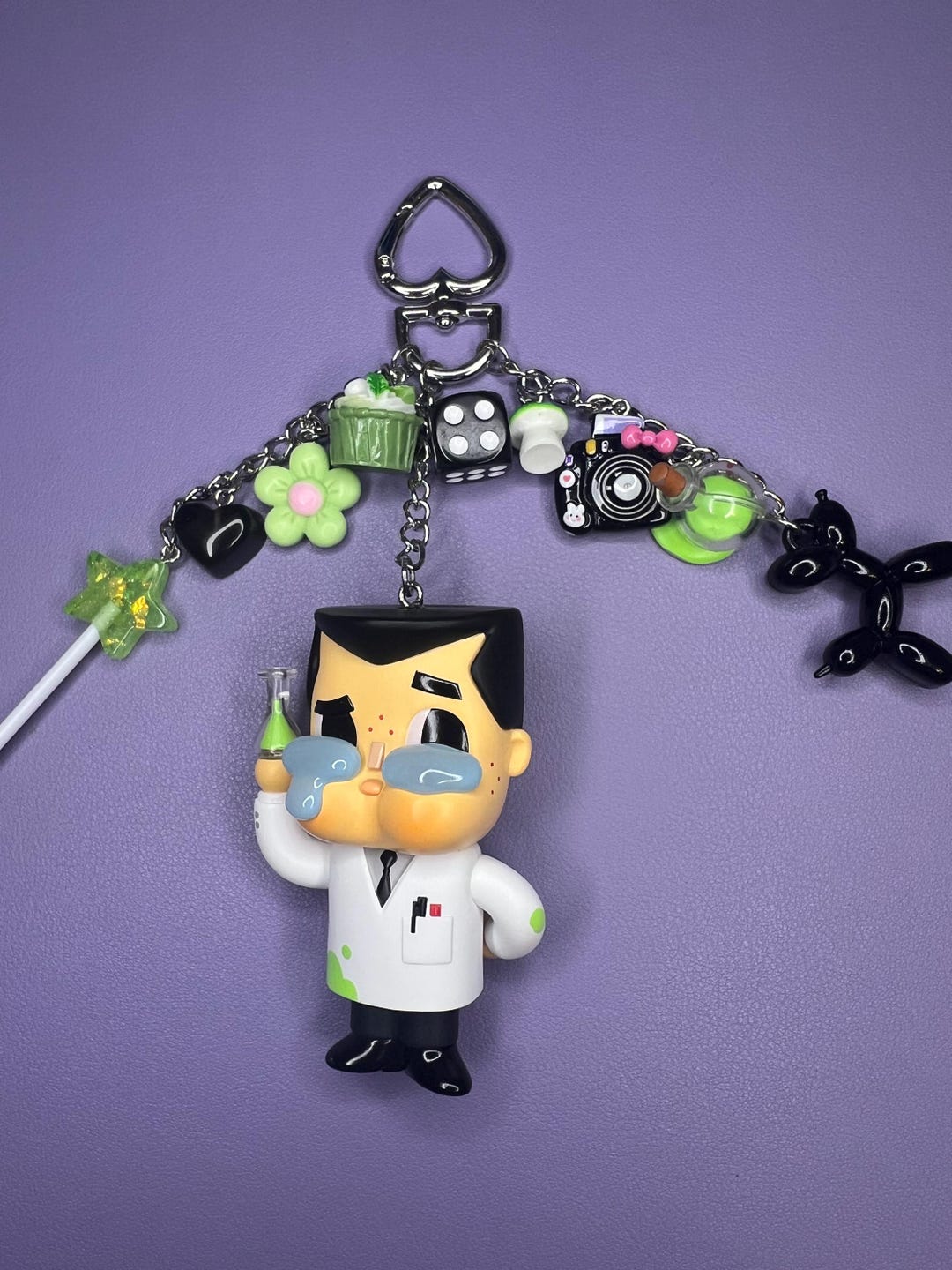 The Powerpuff Girls Professor Utonium Popmart Keychain - Etsy