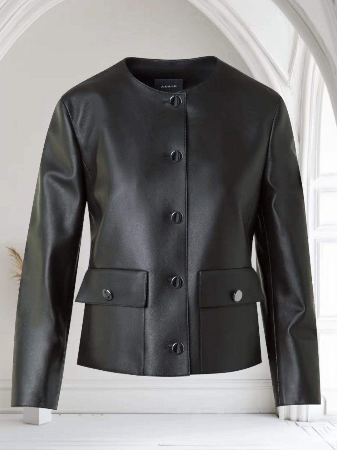 Handmade Italian Goat Leather Jacket: CEO Style, Custom Fit - Etsy