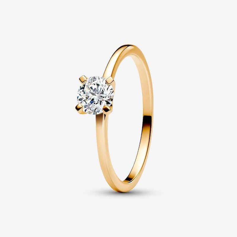 Pandora Ring Lab Diamond - Etsy UK