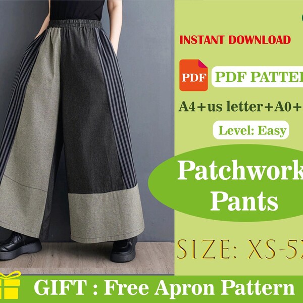 Loose Fit Pants - Etsy UK