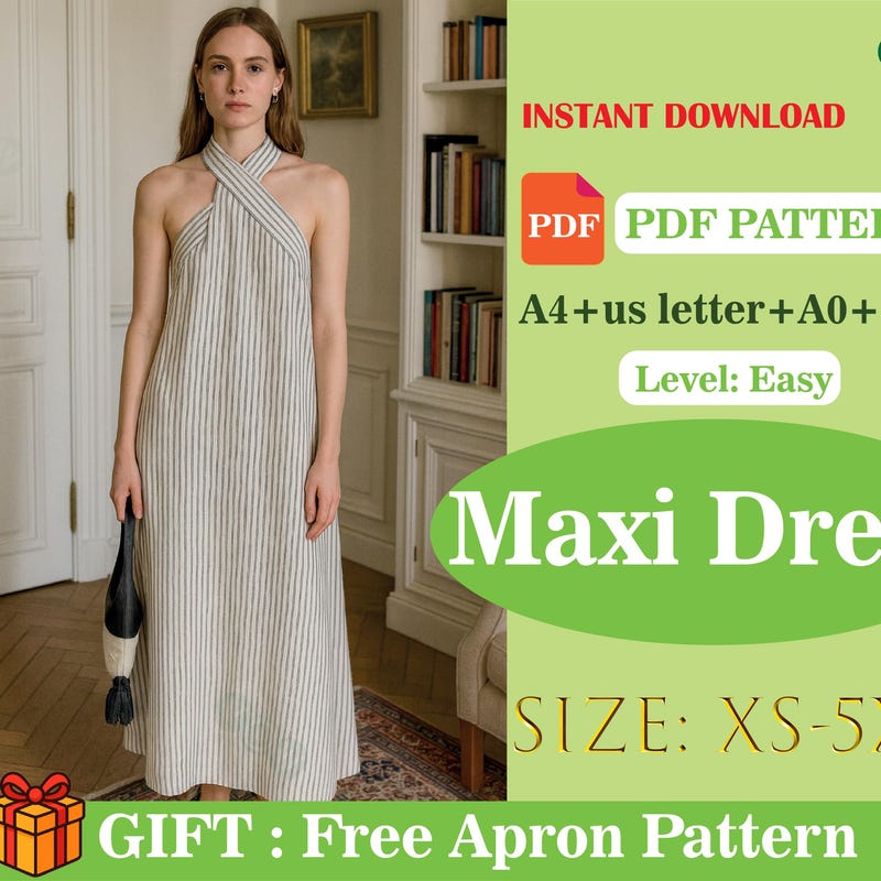Parisian Maxi Dresses - Etsy
