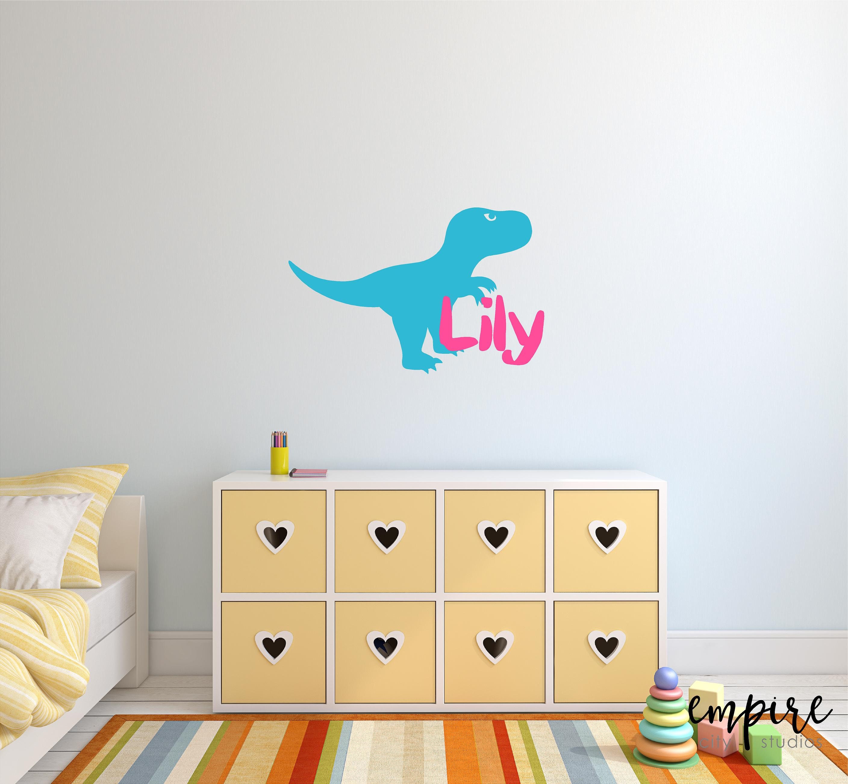 Kids Stickers-boys Trex Name Decal-dinosaur Name | Etsy