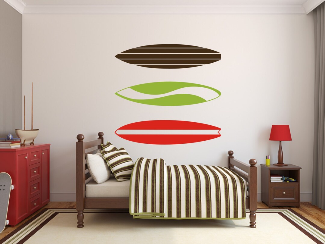 Surfboard Decals-surfing Decals-surf Decor Surf Board - Etsy