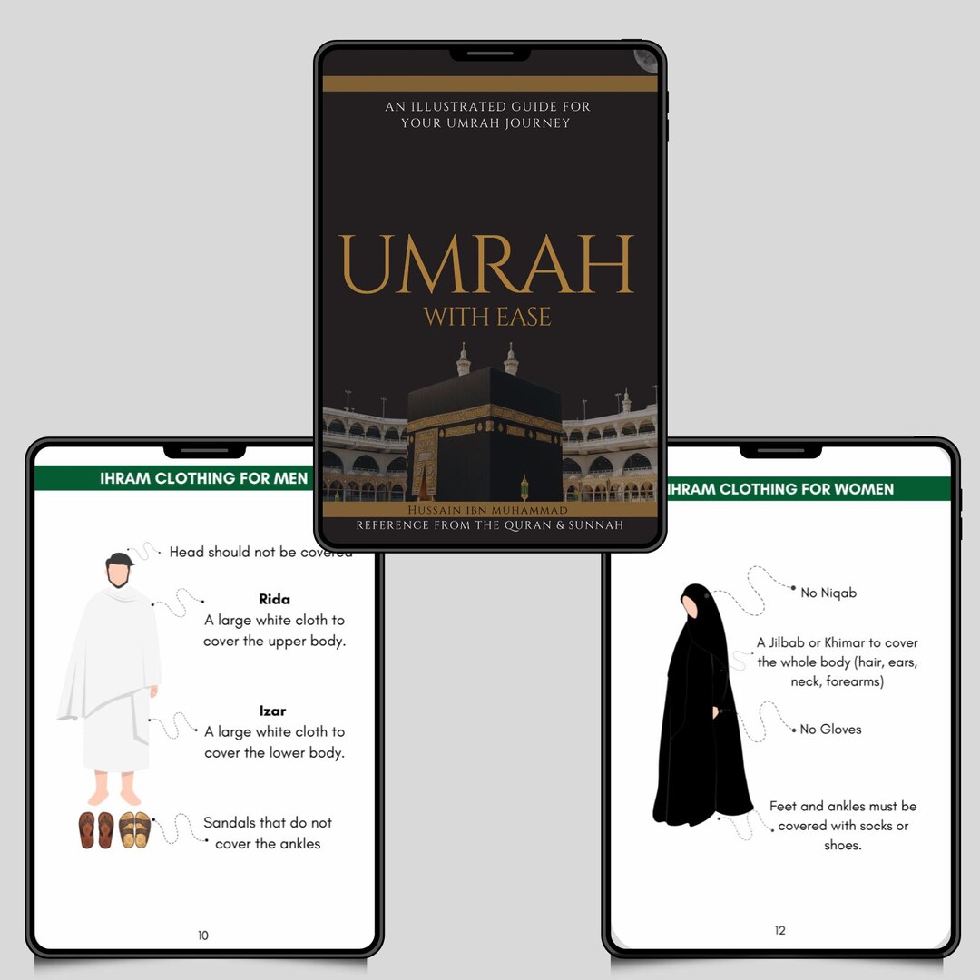 Illustrated Umrah Guide Ebook – Step-by-step Instructions (digital ...