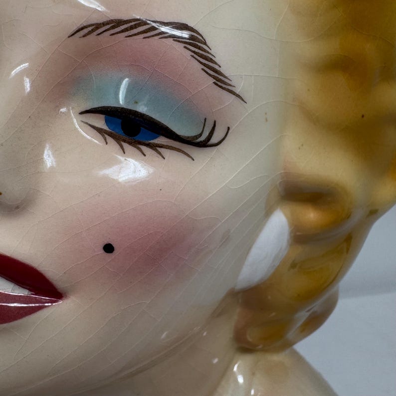 Vintage 1987 Marilyn Monroe Estate Ceramic Bust Statue Roger Richman ...