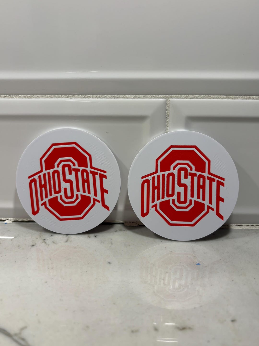College Logo Coasters - Etsy