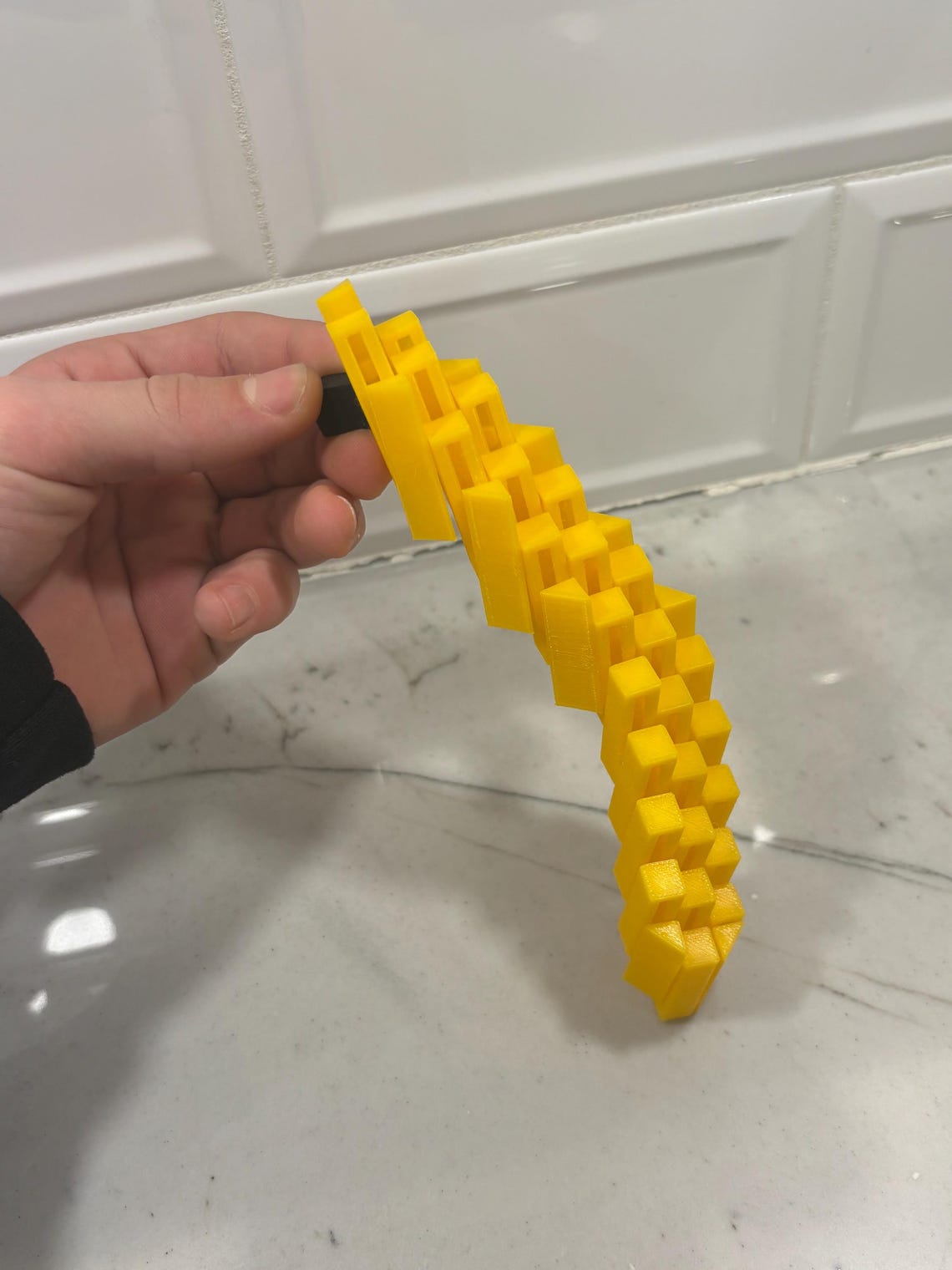 3D Printed Flexigrid Banana – Sensory Fidget Toy for Stress Relief - Etsy