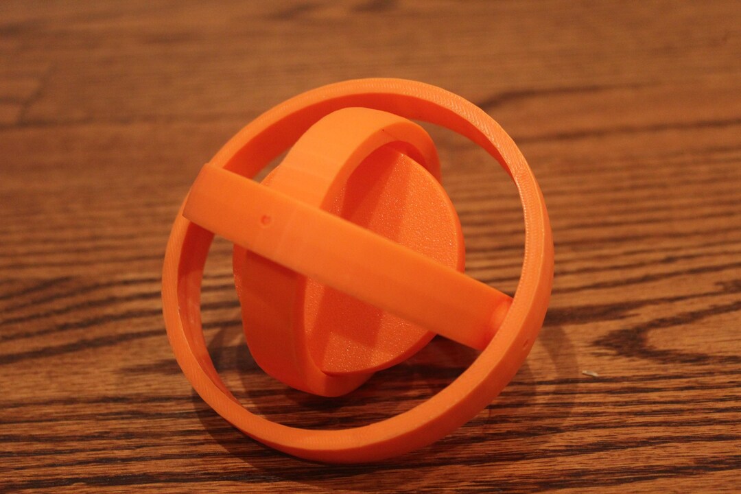 3D Printed Gyro Fidget Toy: Stress Relief Desk Toy - Etsy
