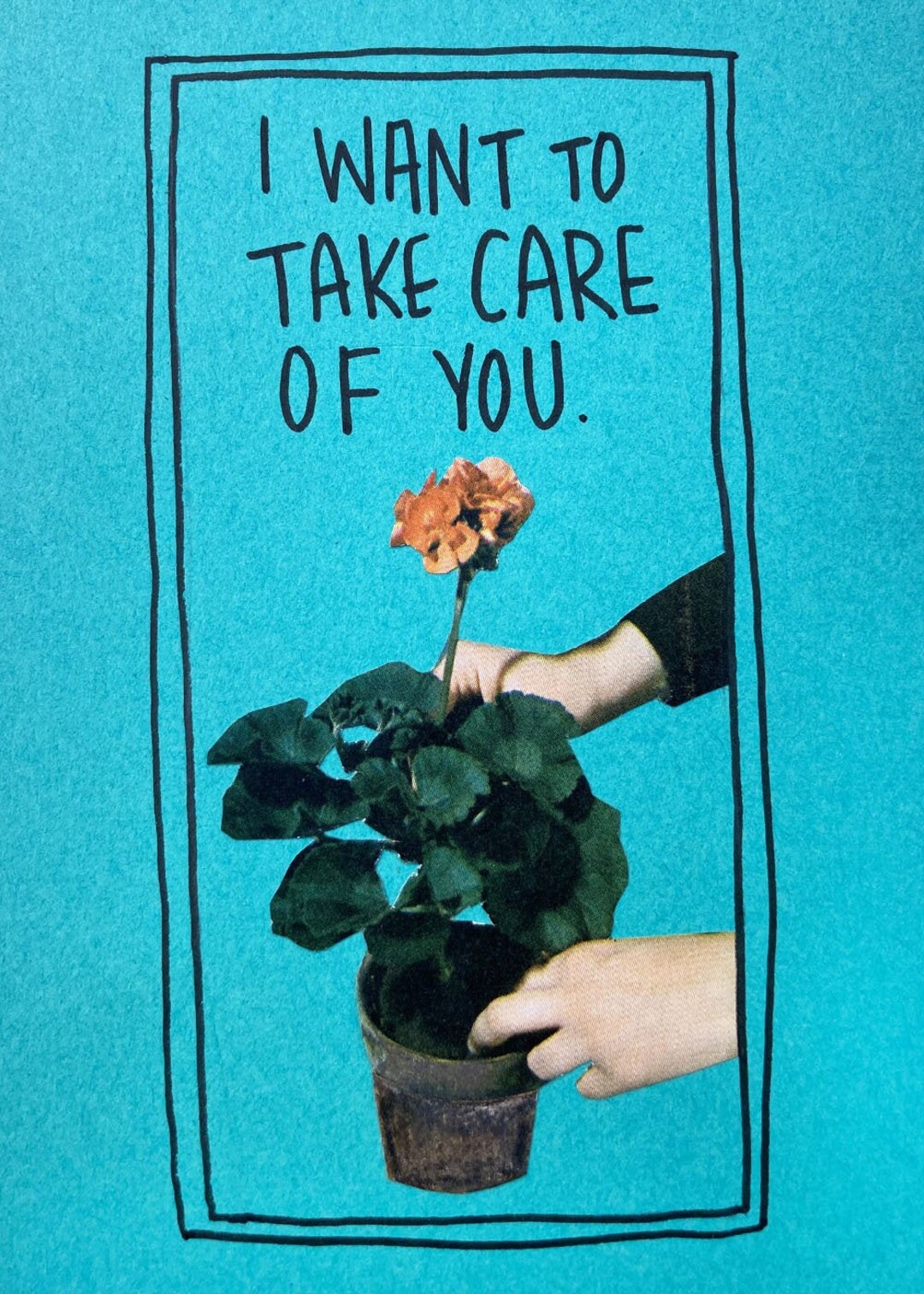 I Want to Take Care of You Collage - Etsy