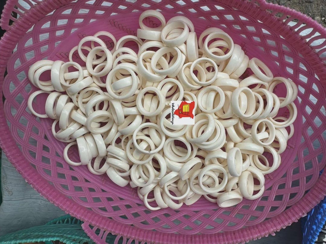 Handmade Bone Rings Blanks, Wholesale Plain Bone Jewelry, Handcrafted ...