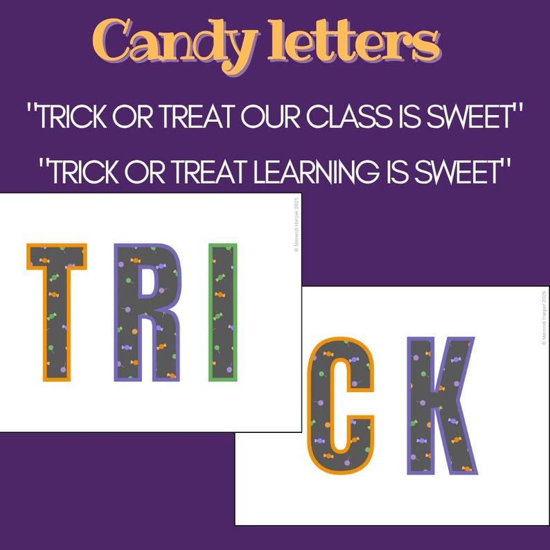 Halloween Classroom Bulletin Board Kit: Trick or Treat Our Class is ...