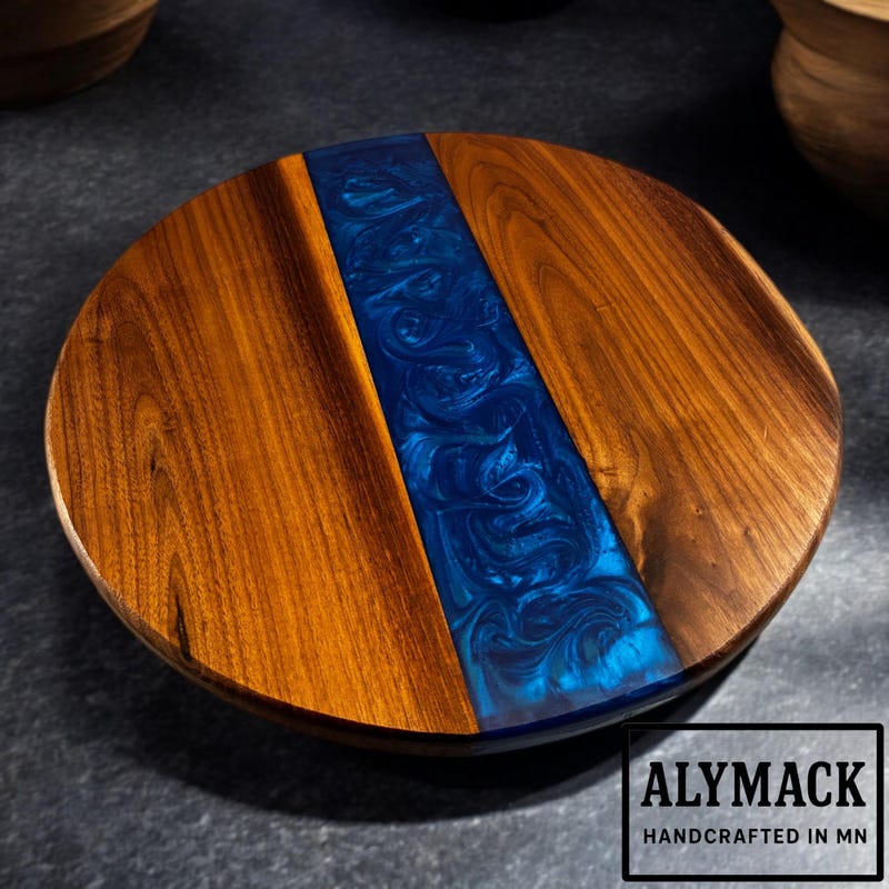 Handmade Lazy Susan Tray - Etsy