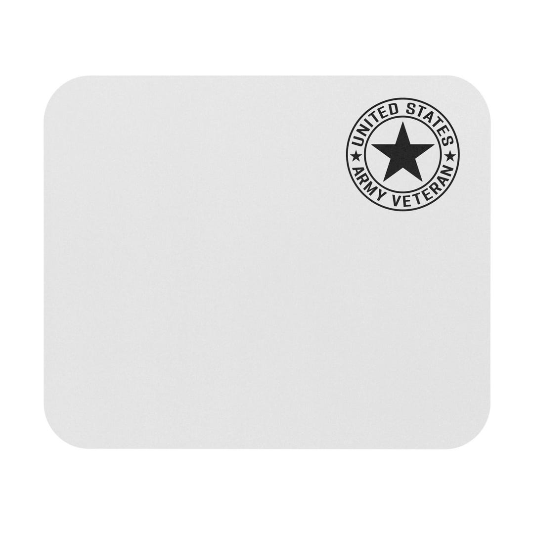Veteran's United States Army Mouse Pad, Military Mouse Mat, Gift for ...