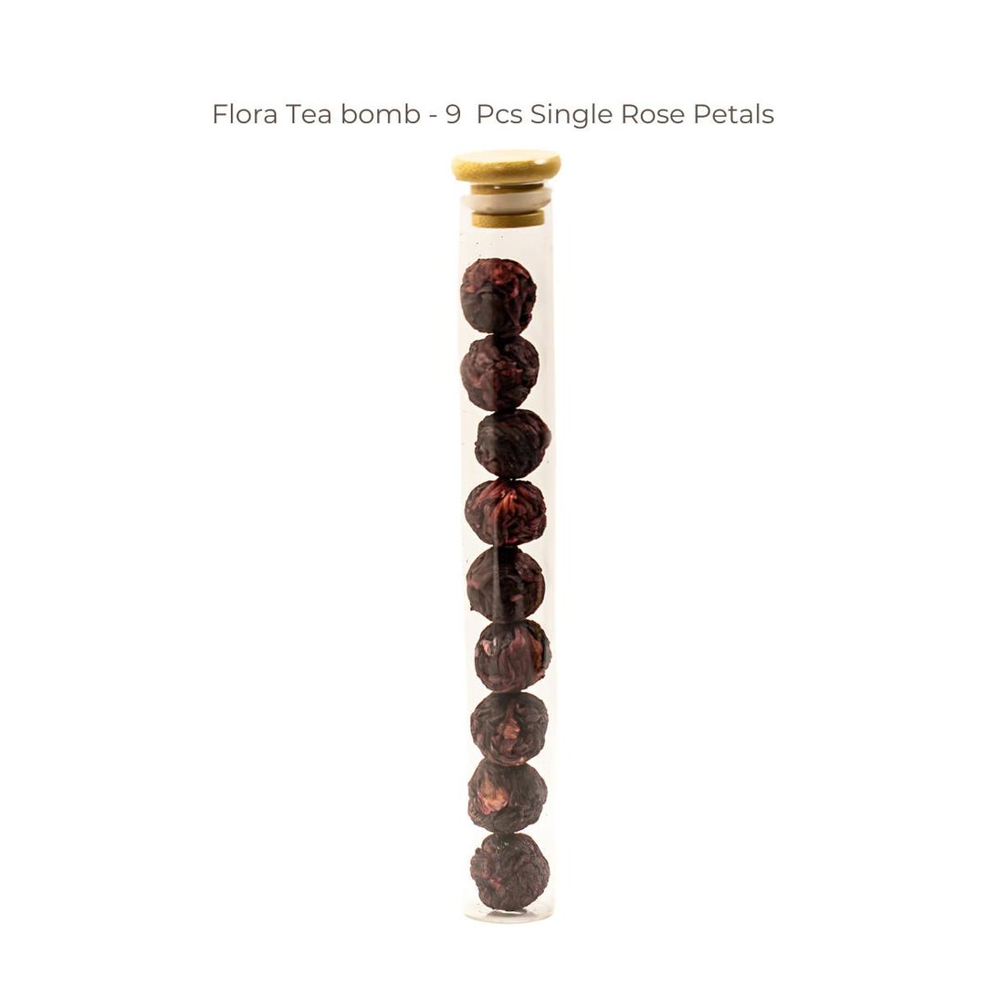 Rose Petal Tea Bomb: Calming Floral Tea Therapy - Etsy