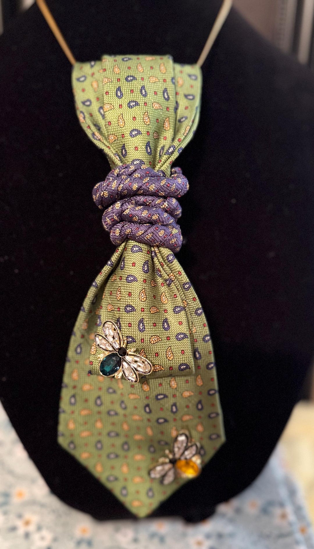Twisted Bee Tie - Etsy