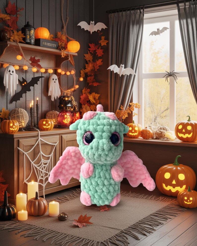 Crochet Hatching Baby Dragon and Egg Pattern PDF, Low Sew No Sew ...