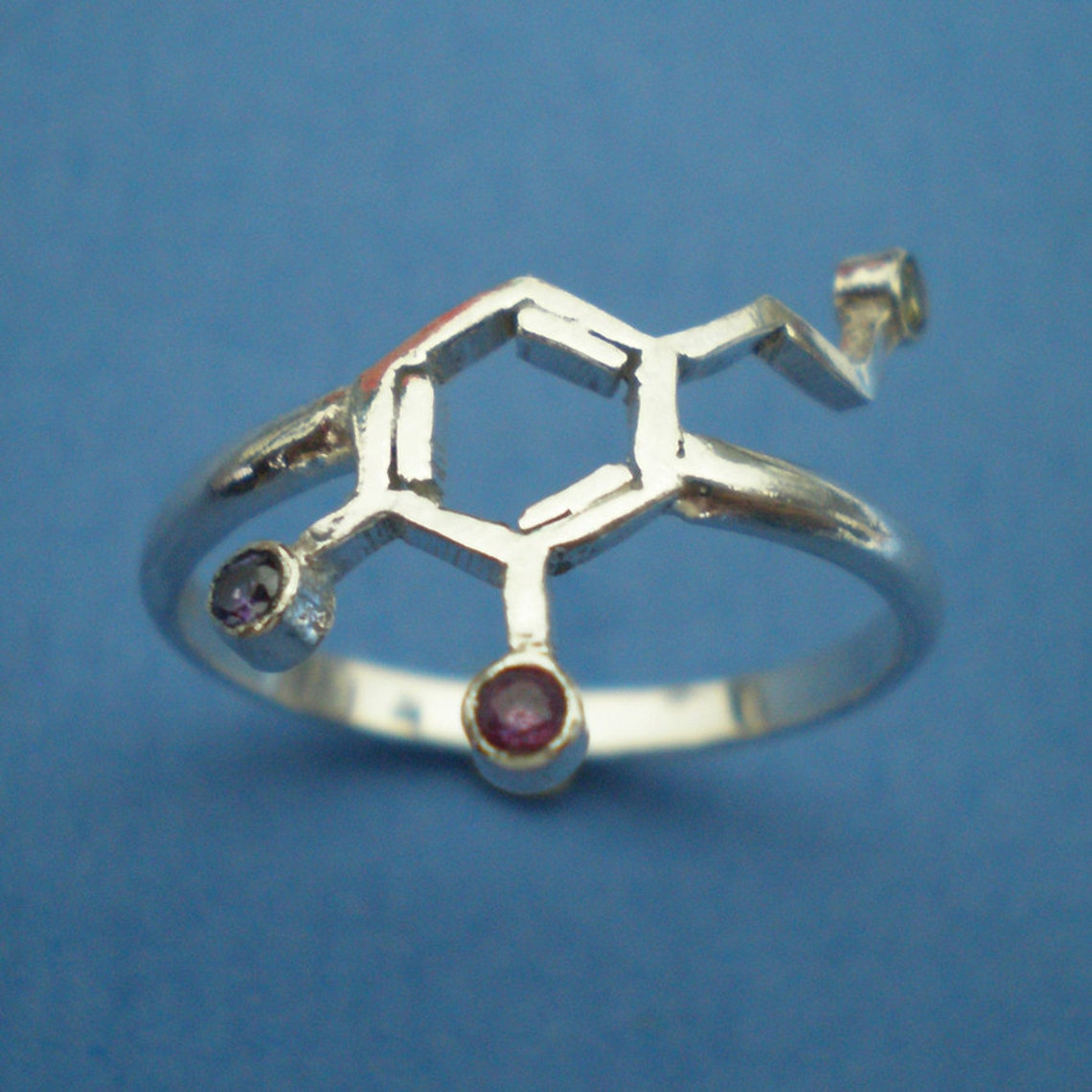 Dopamine Love Molecule Ring - Love, Science, Neurotransmitter ...