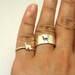 Llama Promise Ring for Couples - Alpaca Animal Jewelry, Matching His ...