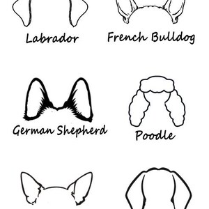 Personalized Dog Ears Ring - Custom Dog Breed Jewelry, Pet Name Dog ...