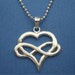 Polyamory Heart Infinity Necklace Infinity Jewelry, Polyamory Necklace ...