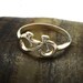 Silver Infinity Bicycle Ring - Silver Bicycle Jewellery - Bicycle Lover ...