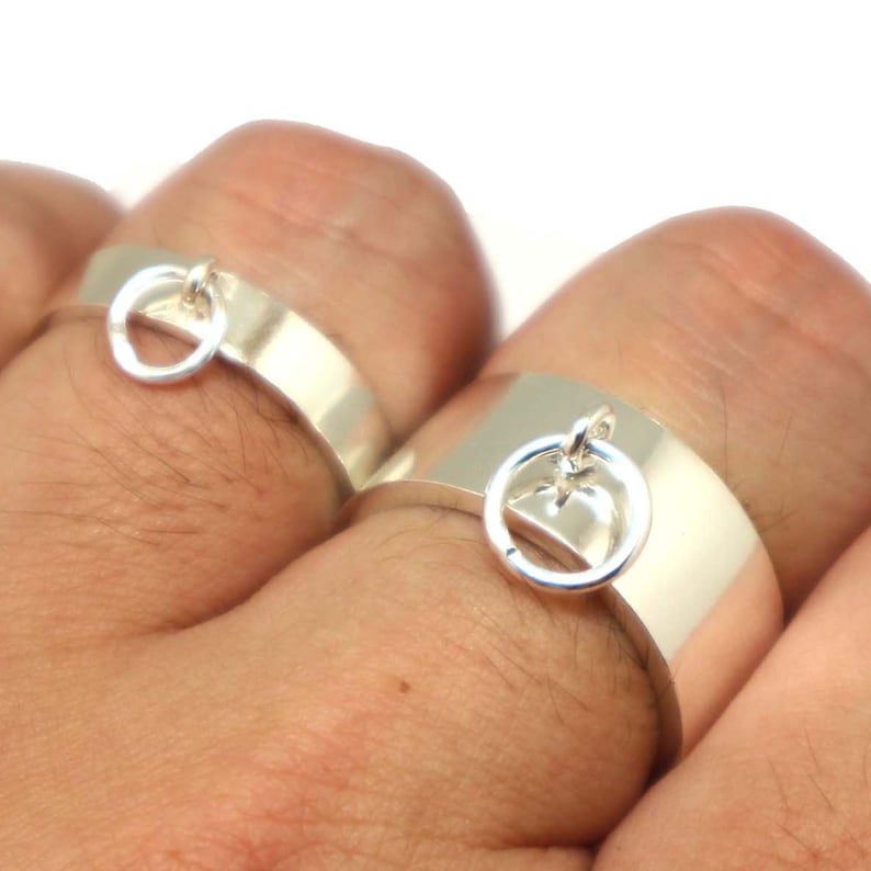 Master Slave Ring of O Couple Ring Set Bdsm Bondage Slave - Etsy