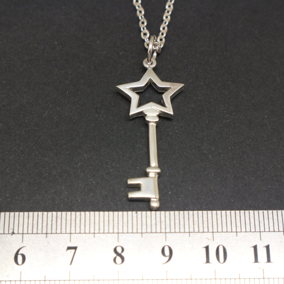 Star and Moon Key Lock Couple Necklaces Sun and Moon - Etsy