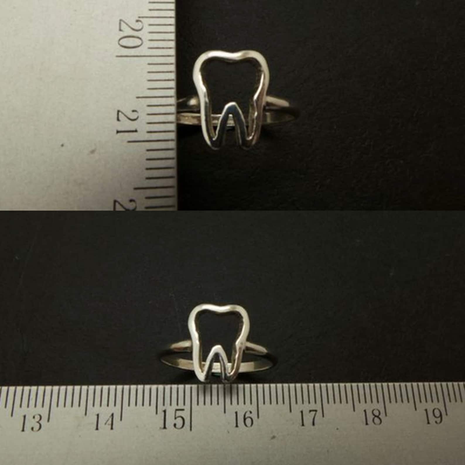 Silver Tooth Ring Tooth Jewelry Teeth Ring Teeth Jewelry - Etsy UK