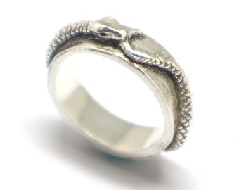 Zirconia Snake Ring-18k Gold Plated - Etsy