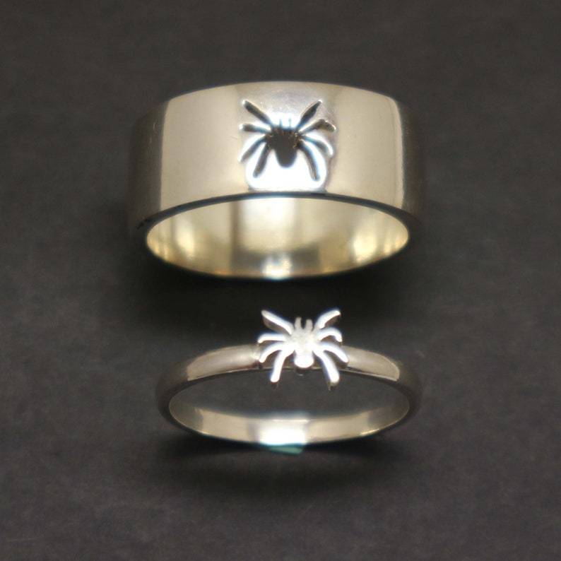 Spider Matching Promise Ring for Couples - Remember Your Most ...