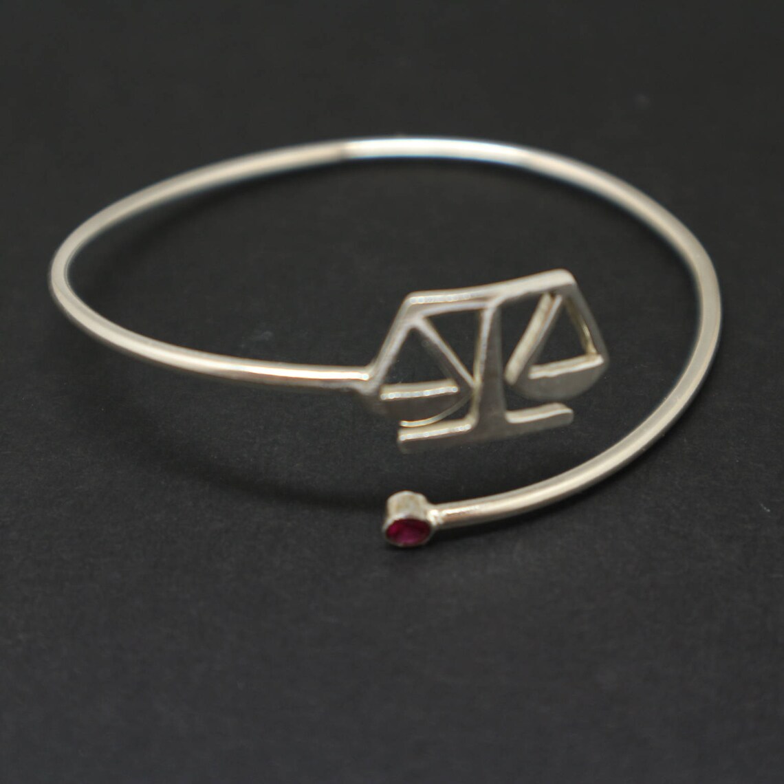 Silver Lawyer Scale of Justice Bracelet Lawyer Jewelry | Etsy