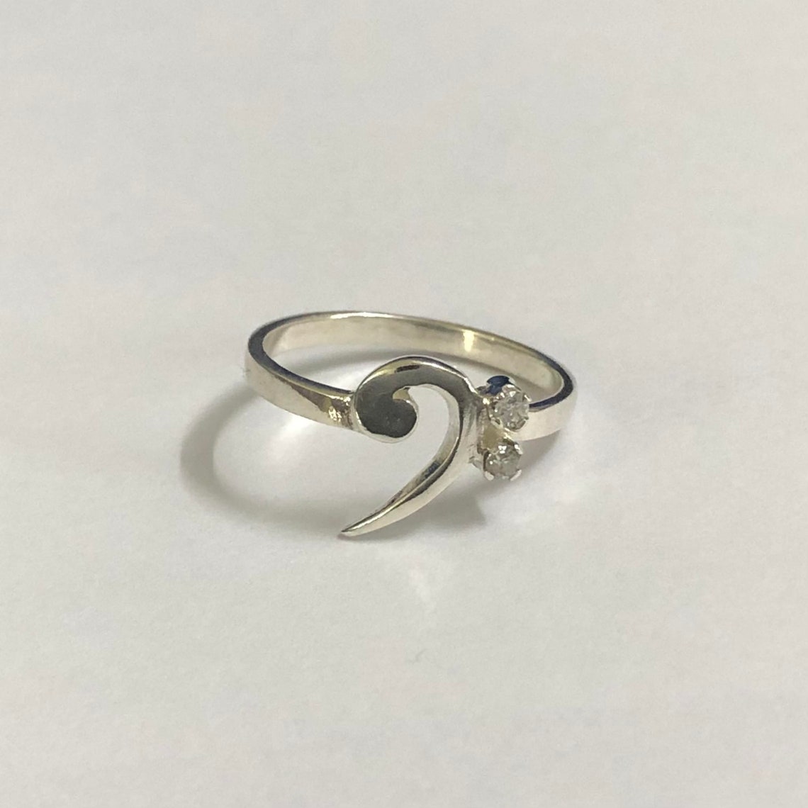 Bass Clef Ring Music Ring Music Jewelry Musician Graduation - Etsy