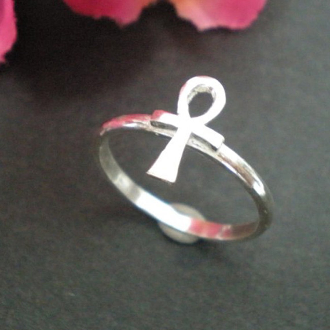 Sterling Silver Ankh Ring Ankh Jewelry for Men or Women - Etsy