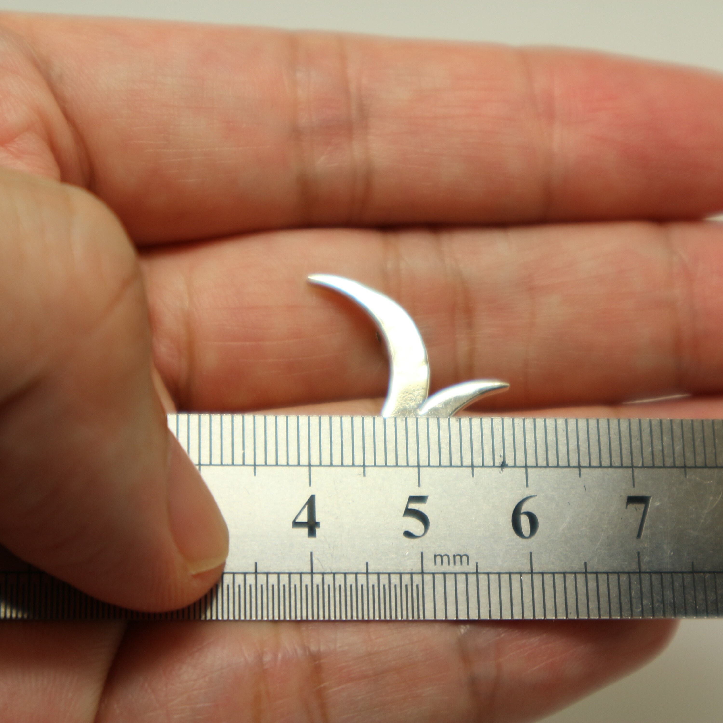 Silver Bisexual Pin Bi Pride LGBT Bisexual Crescent Moon | Etsy