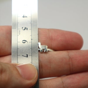 Llama Promise Ring for Couples - Alpaca Animal Jewelry, Matching His ...