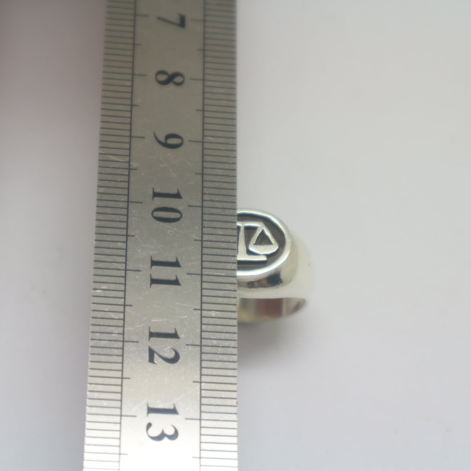 Silver Lawyer Ring Men Signet Ring Lawyer Jewelry | Etsy